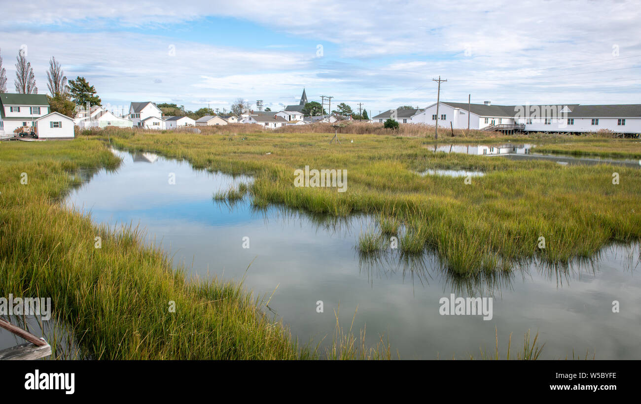Historic Tangier Island Stock Photo - Alamy