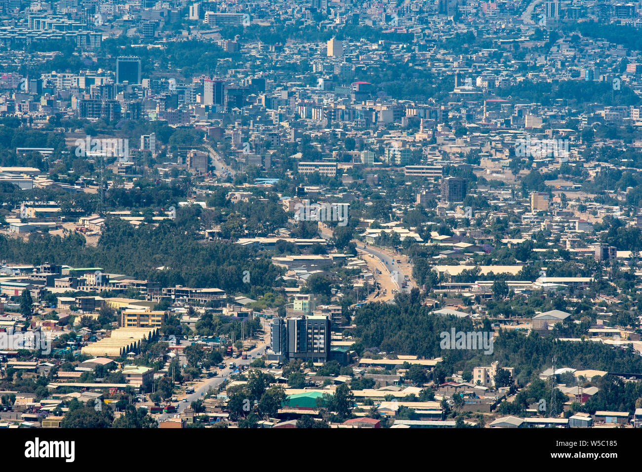 The urban cityscape of Mekele, Ethiopia. Danakil Depression , Ethiopia ...