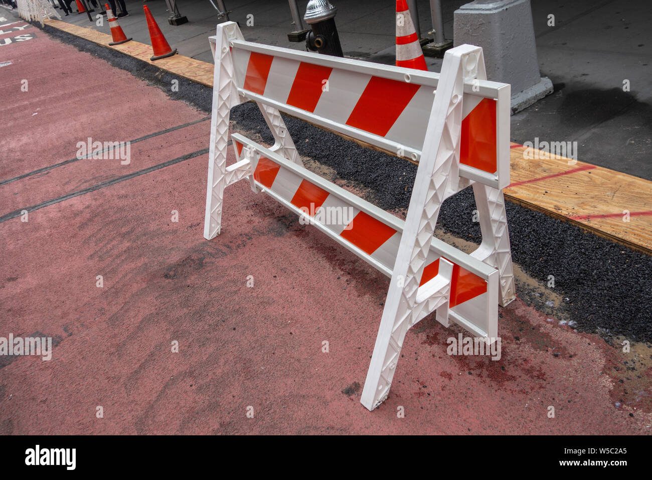 Street blockage hi-res stock photography and images - Alamy