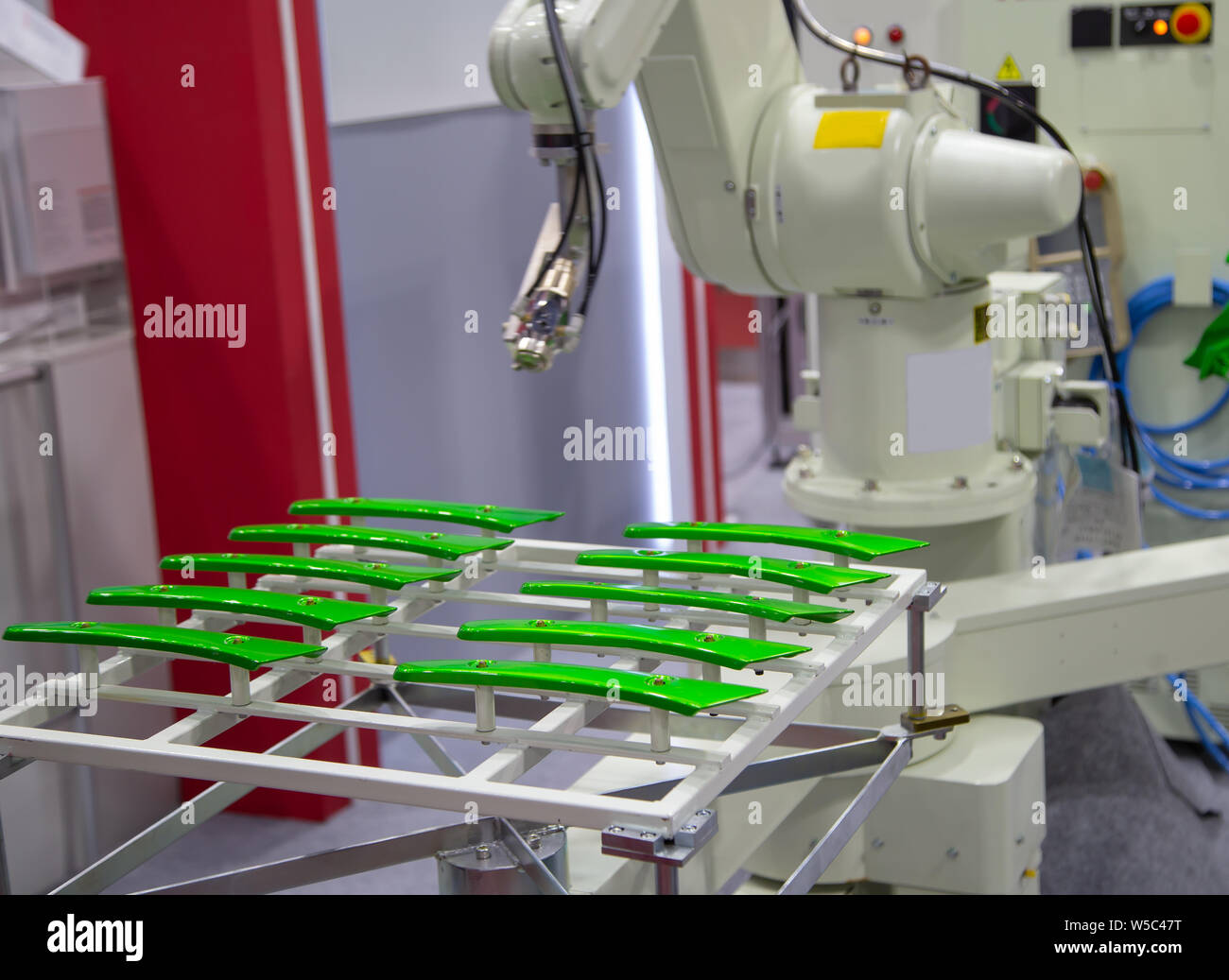 Industrial Robots Painting