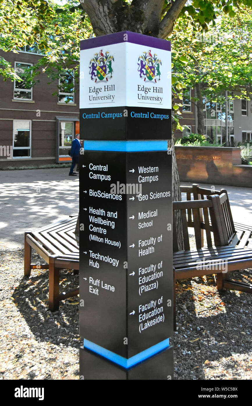 University departments sign hi-res stock photography and images - Alamy