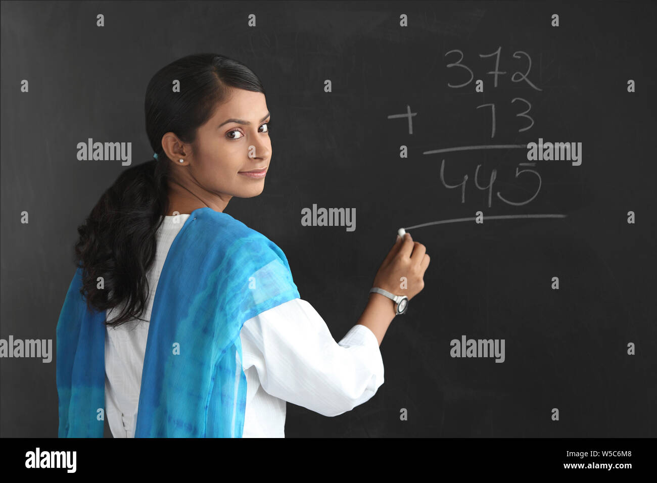 Female Professor Teaching