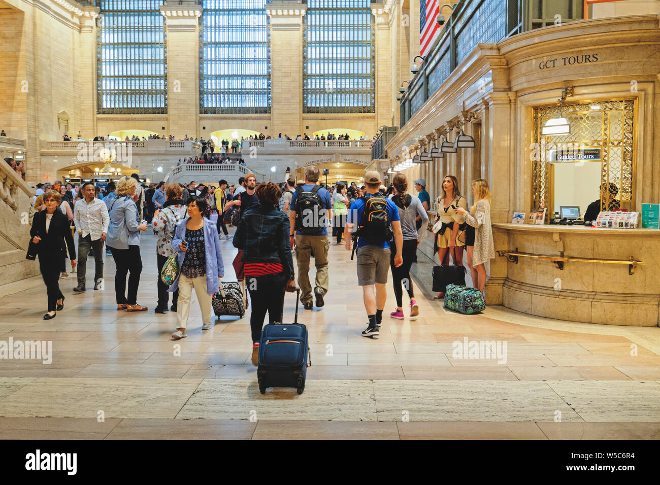 New York City/USA - May 25, 2019 Grand Central Terminal in New York ...
