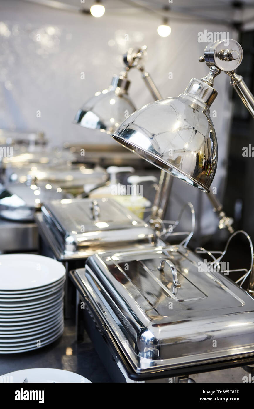 Catering food wedding ready to guests. Shallow dof Stock Photo - Alamy