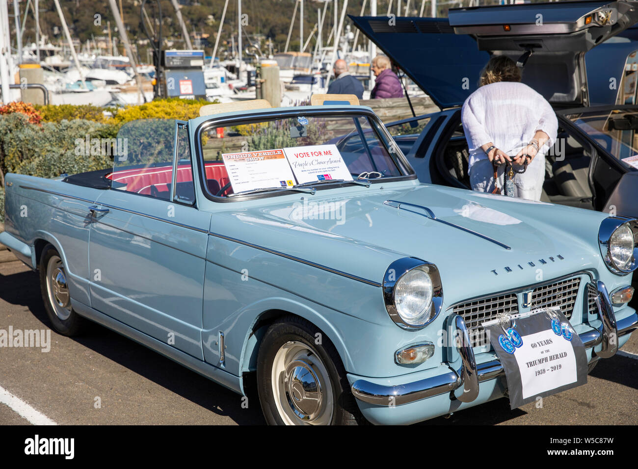 Triumph Herald Convertible High Resolution Stock Photography and Images ...