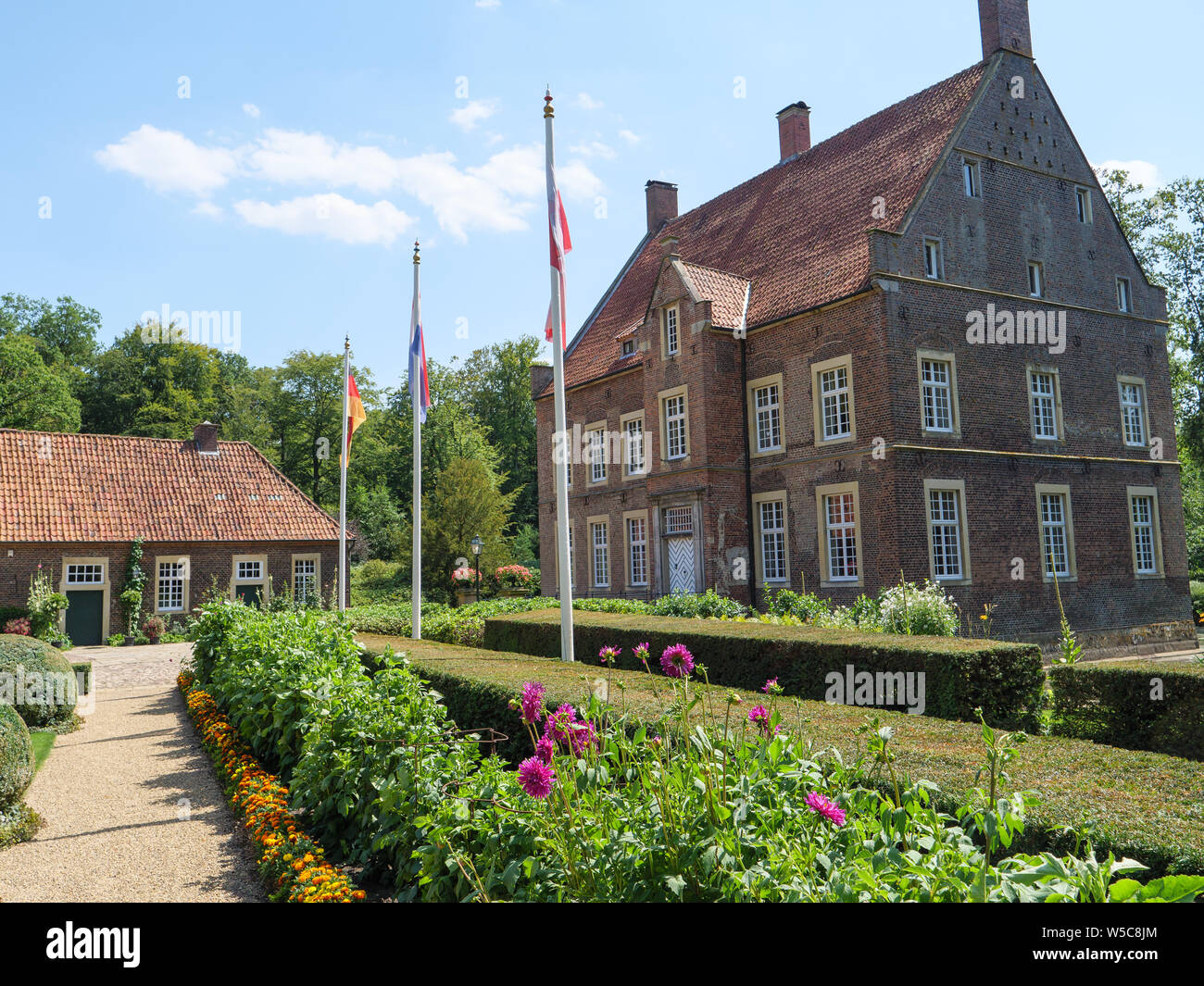 small Castle in germany Stock Photo - Alamy