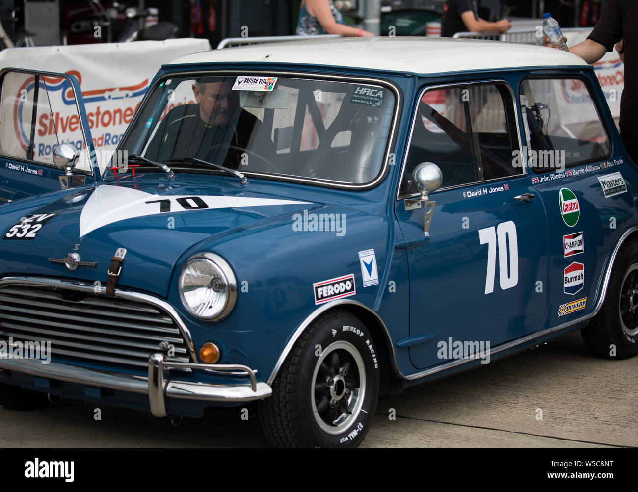Silverstone,UK,26th July 2019,Minis prepare in the Pitts as the ...