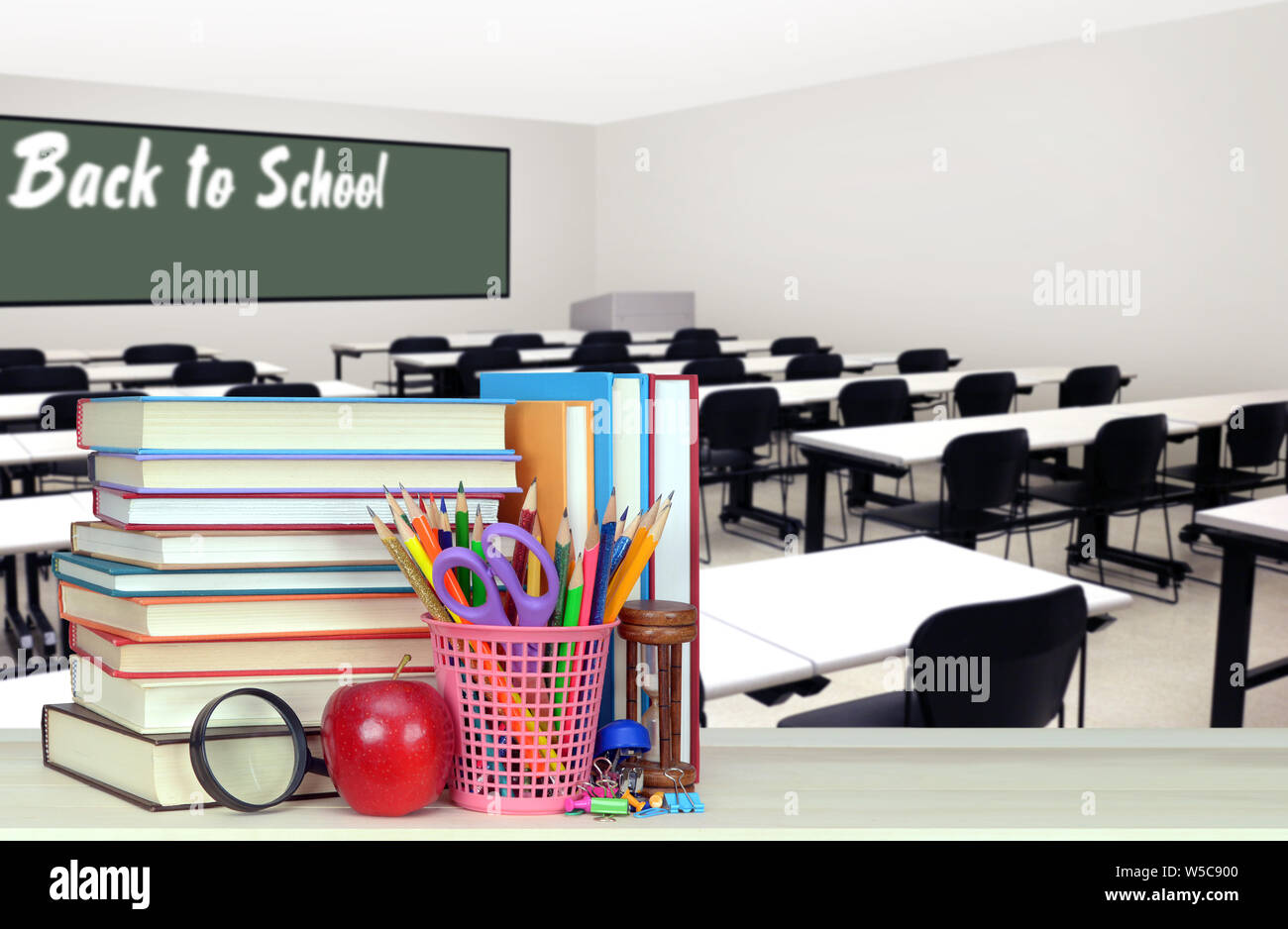 empty classroom for back to school concept Stock Photo - Alamy
