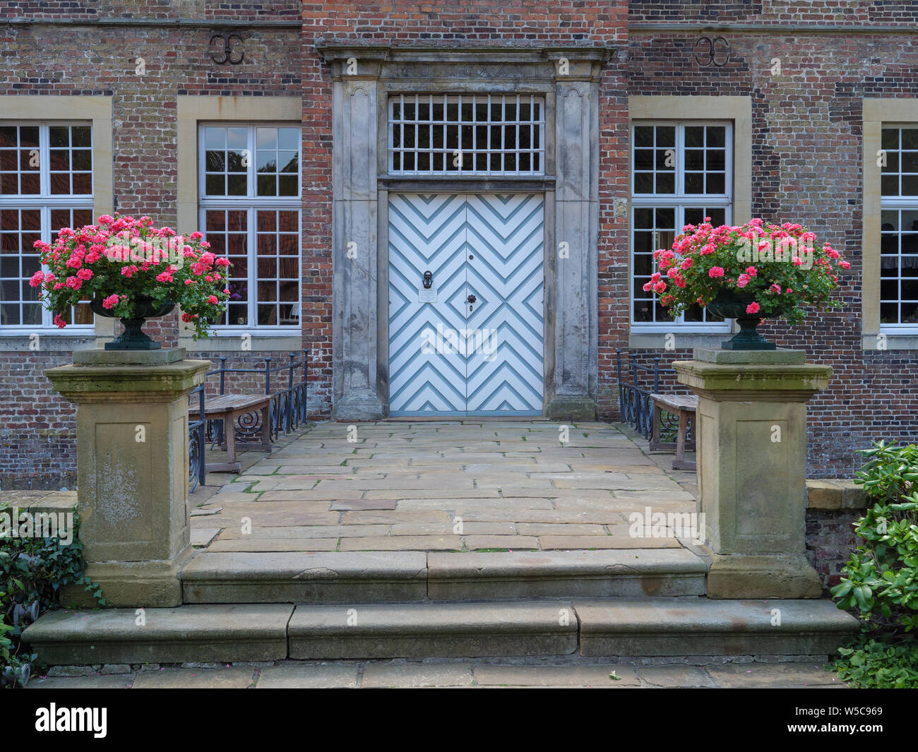 welbergen castle in germany Stock Photo - Alamy