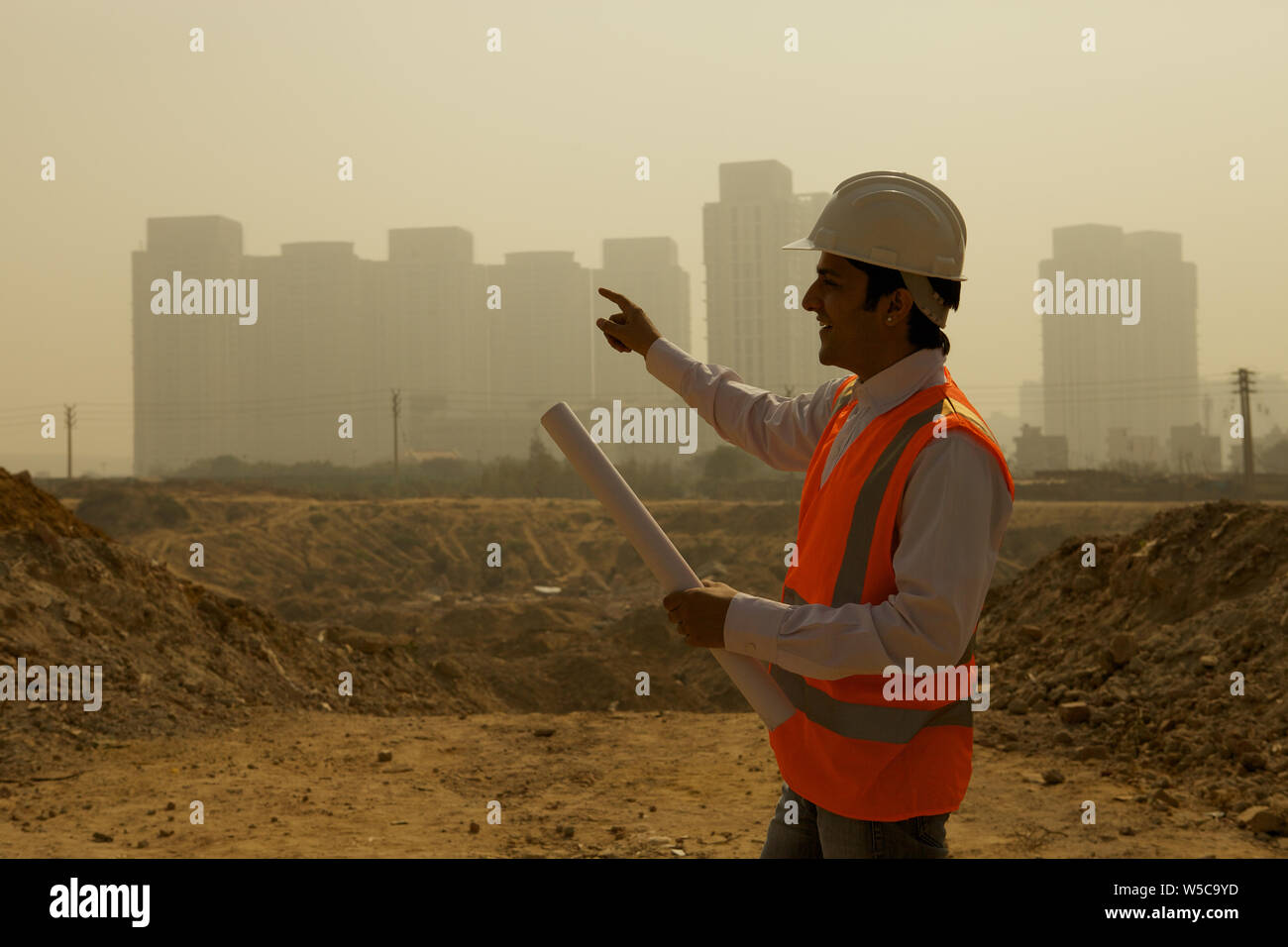 Indian Civil Engineer High Resolution Stock Photography and Images - Alamy