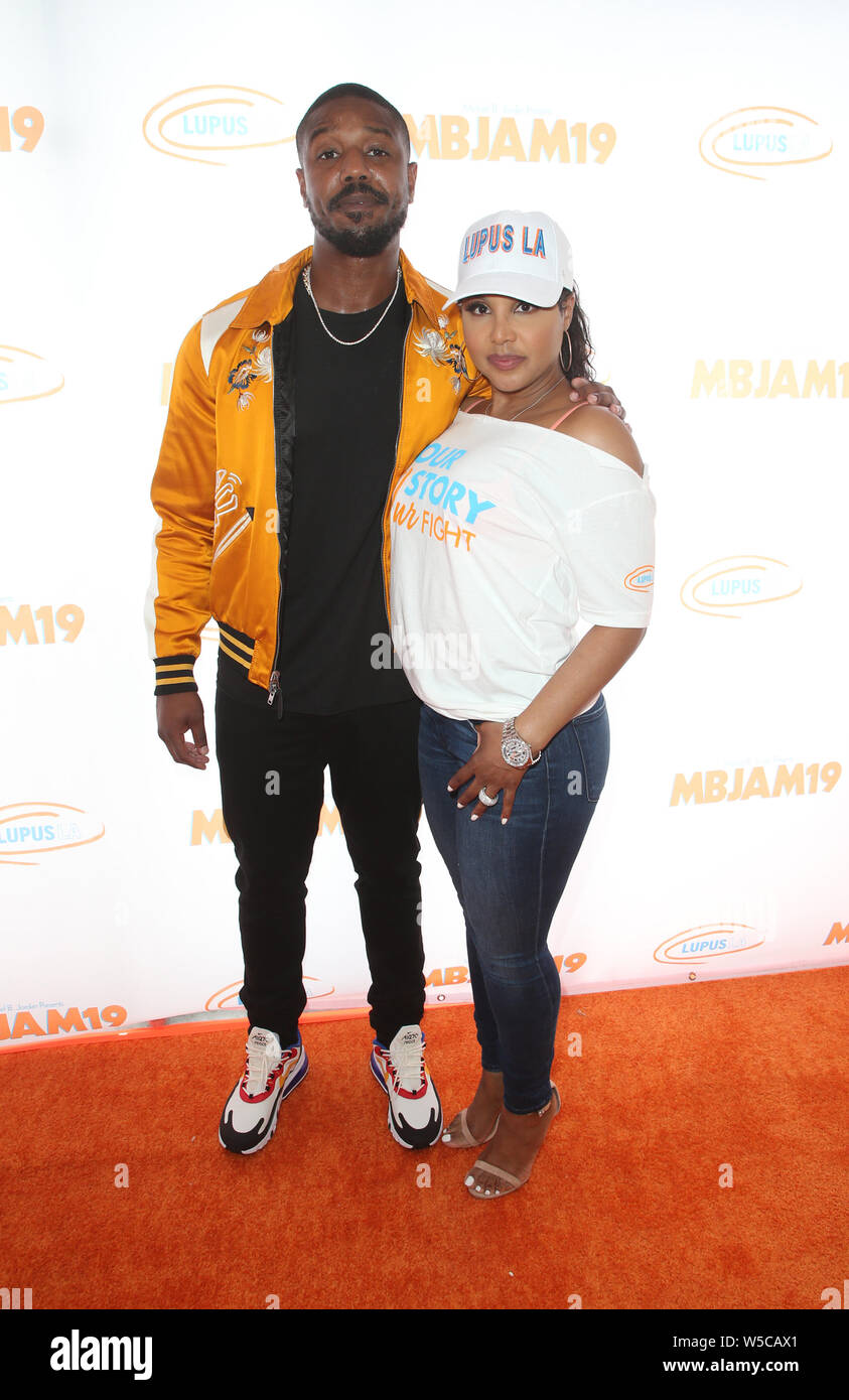 Hollywood, USA. 27th July, 2019. Michael B. Jordan, Toni Braxton, at ...