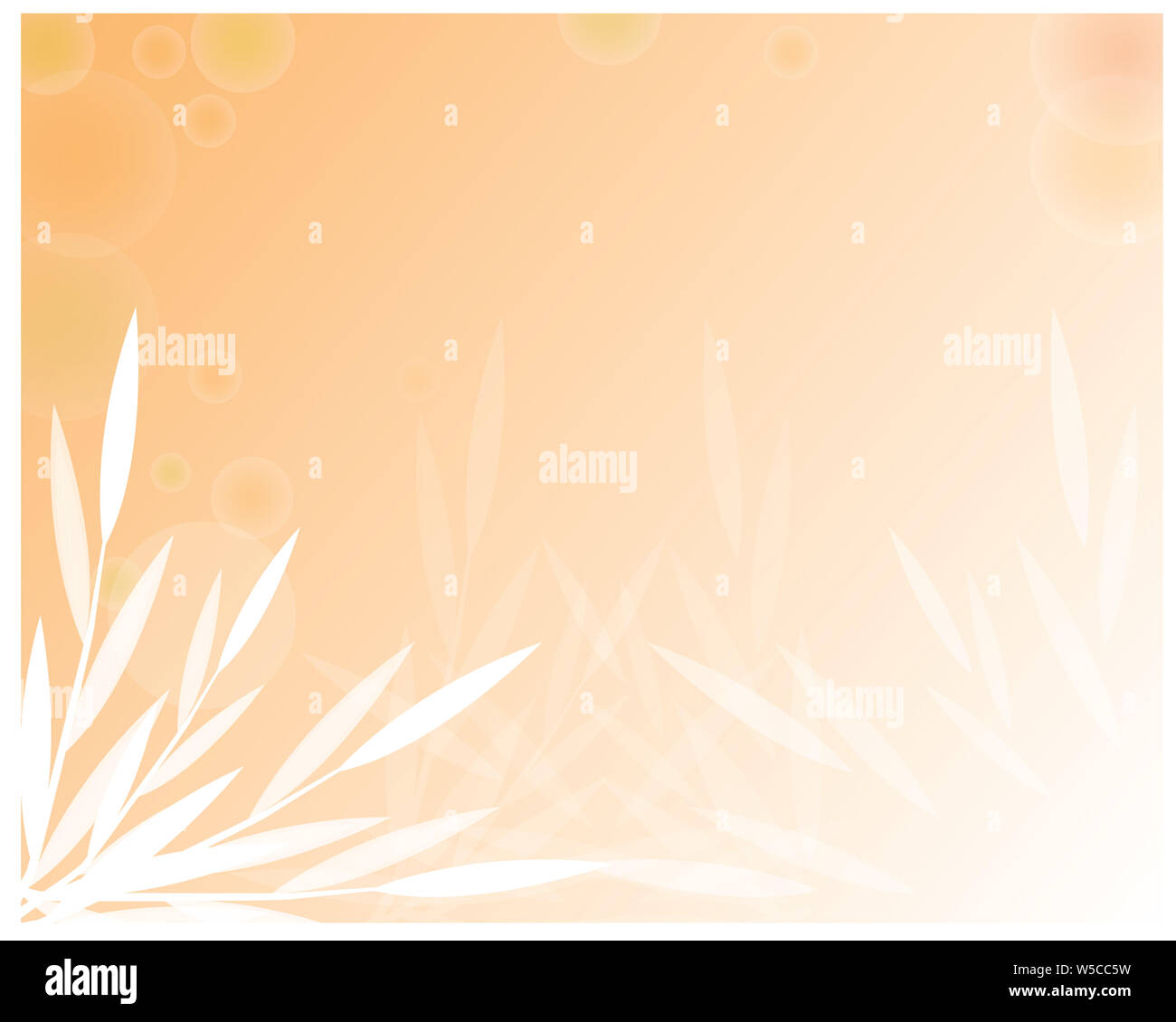 bamboo leaves with background vector design Stock Photo - Alamy
