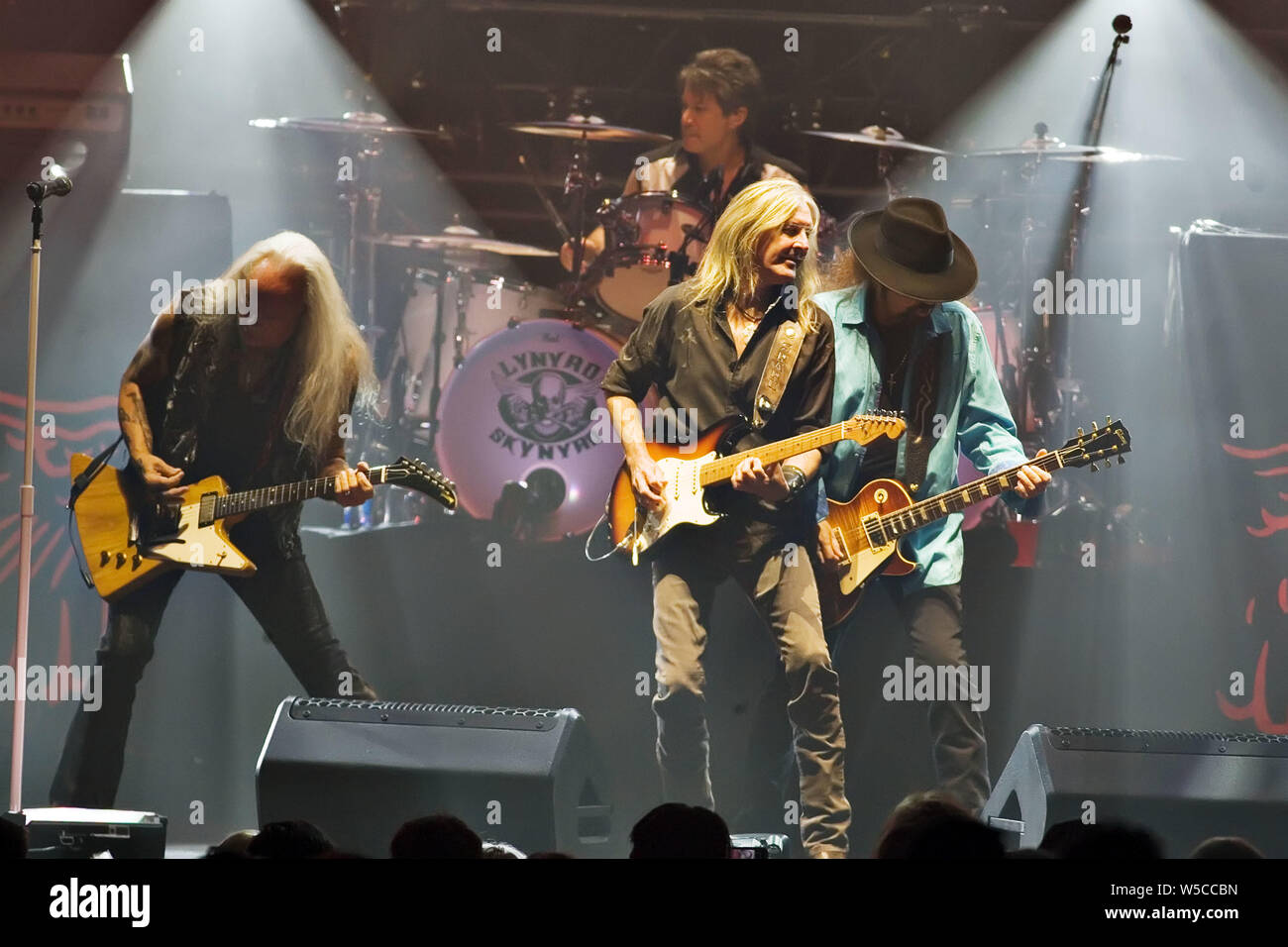 Lynyrd Skynyrd performing at the SSE Hydro, part of the Scottish Events ...