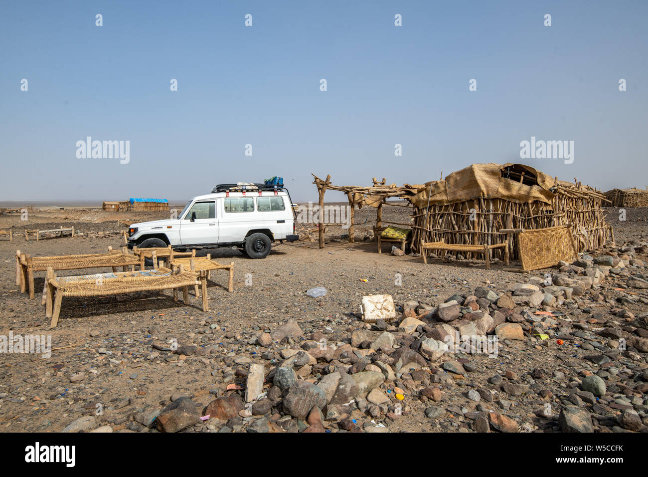 Danakil salt miners hi-res stock photography and images - Alamy