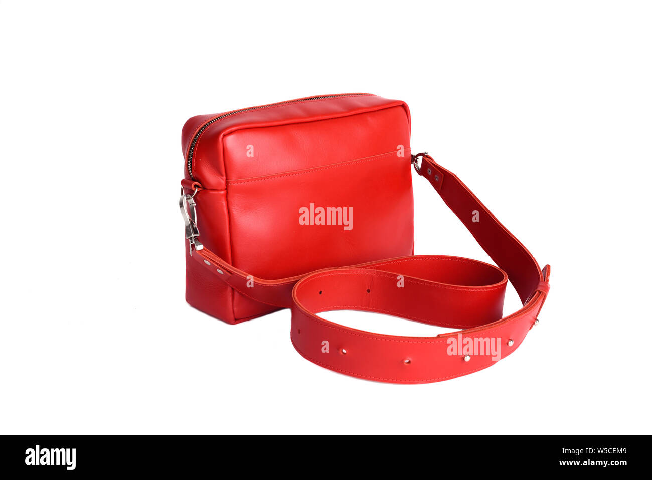 Beautiful elegant and luxury fashion leather women handbag isolated on ...