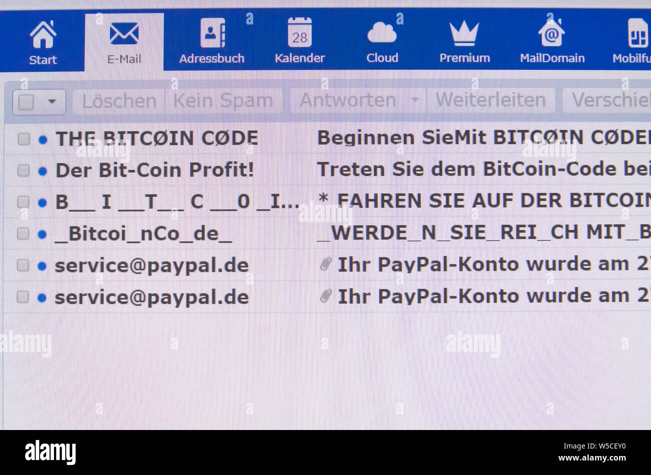 Phishing login and email hi-res stock photography and images - Alamy