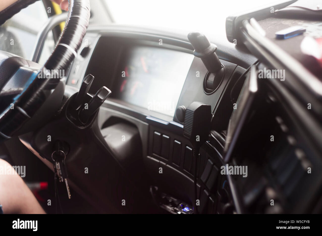 Truck interior hi-res stock photography and images - Alamy