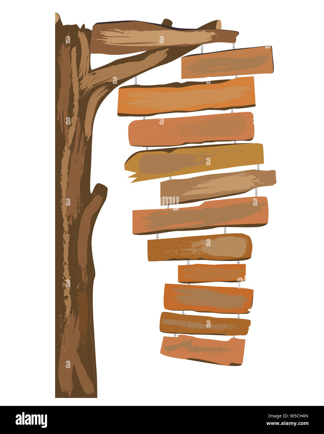 the sign wood vector design Stock Photo - Alamy