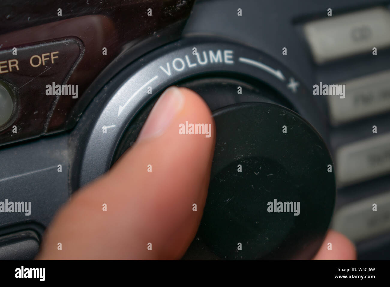 Turn up the radio hi-res stock photography and images - Alamy