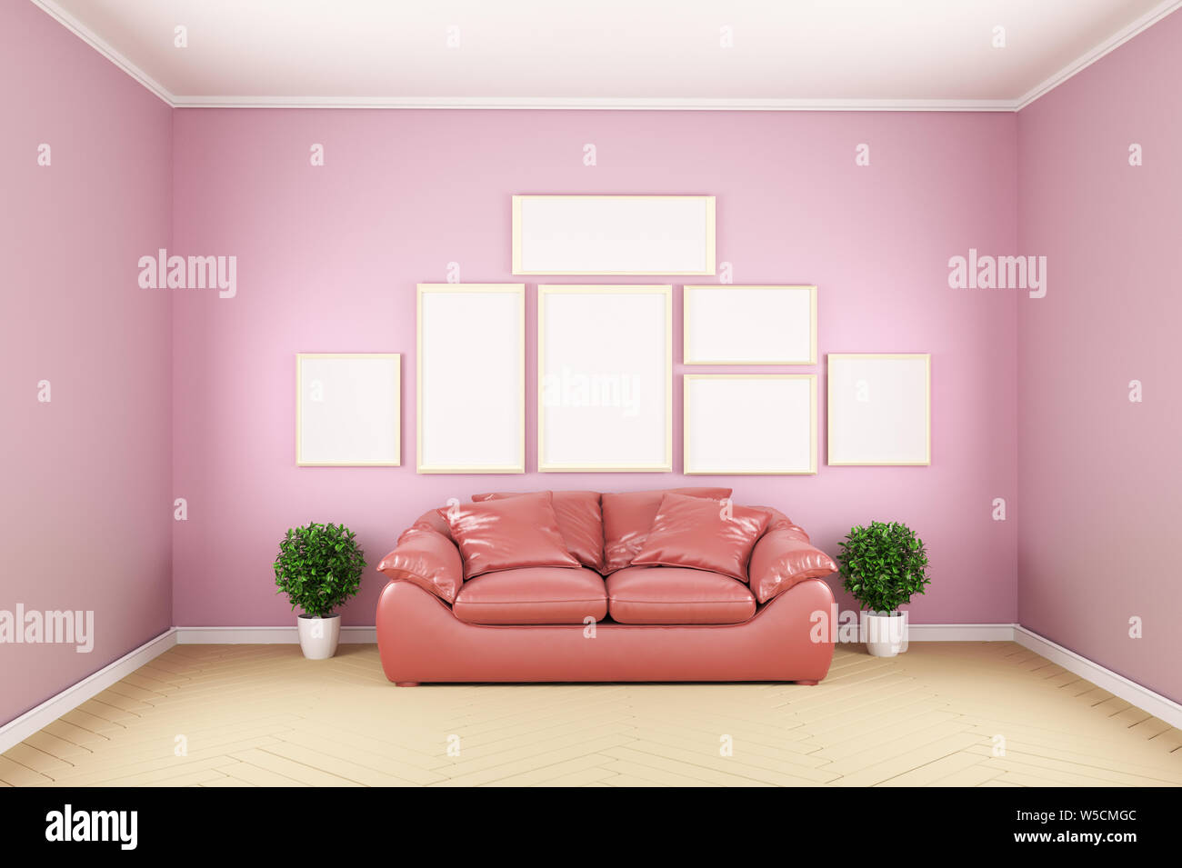 3d empty room stairs hi-res stock photography and images - Alamy