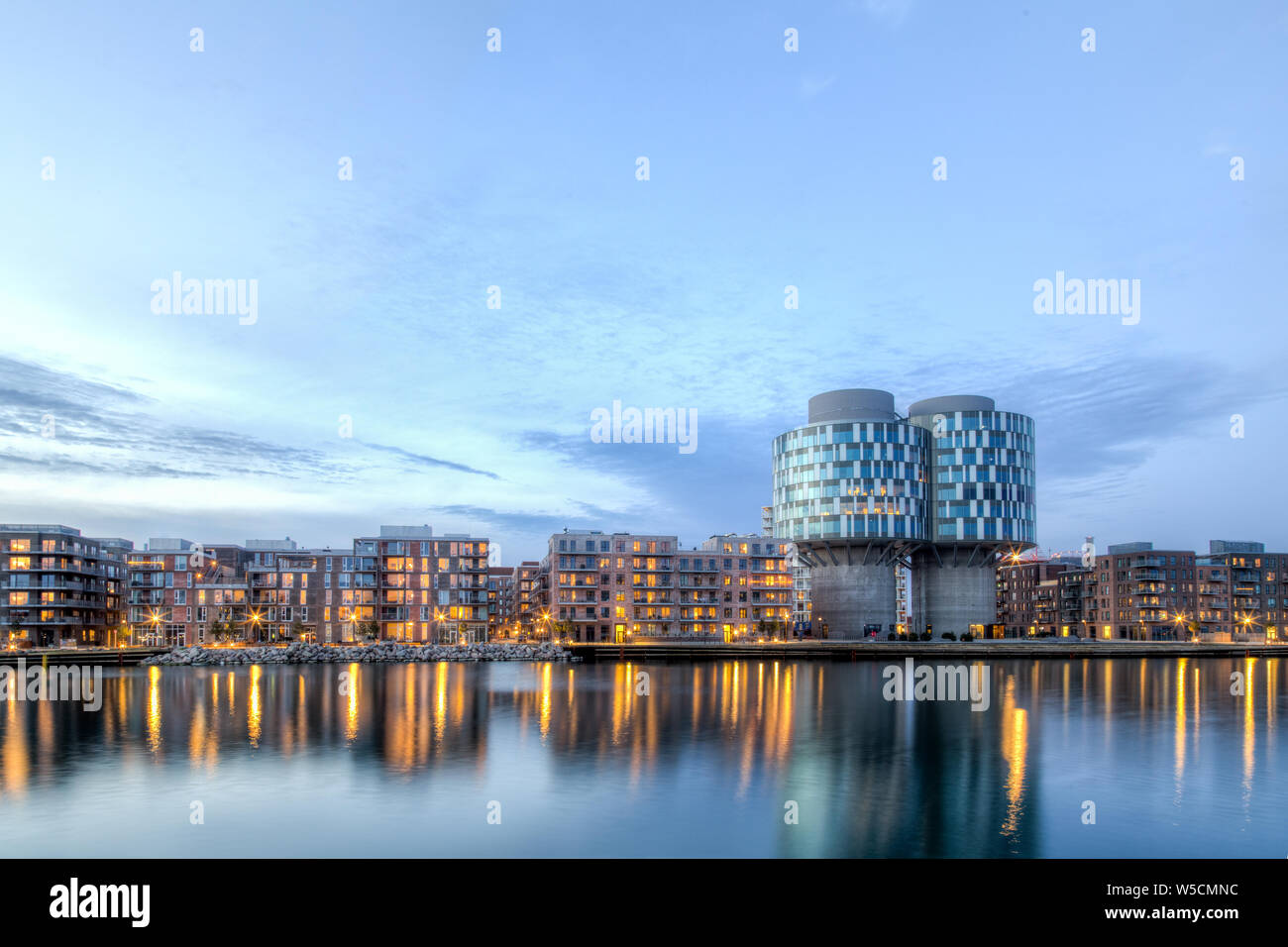 Portland Towers in Nordhavn district in Copenhagen Stock Photo - Alamy