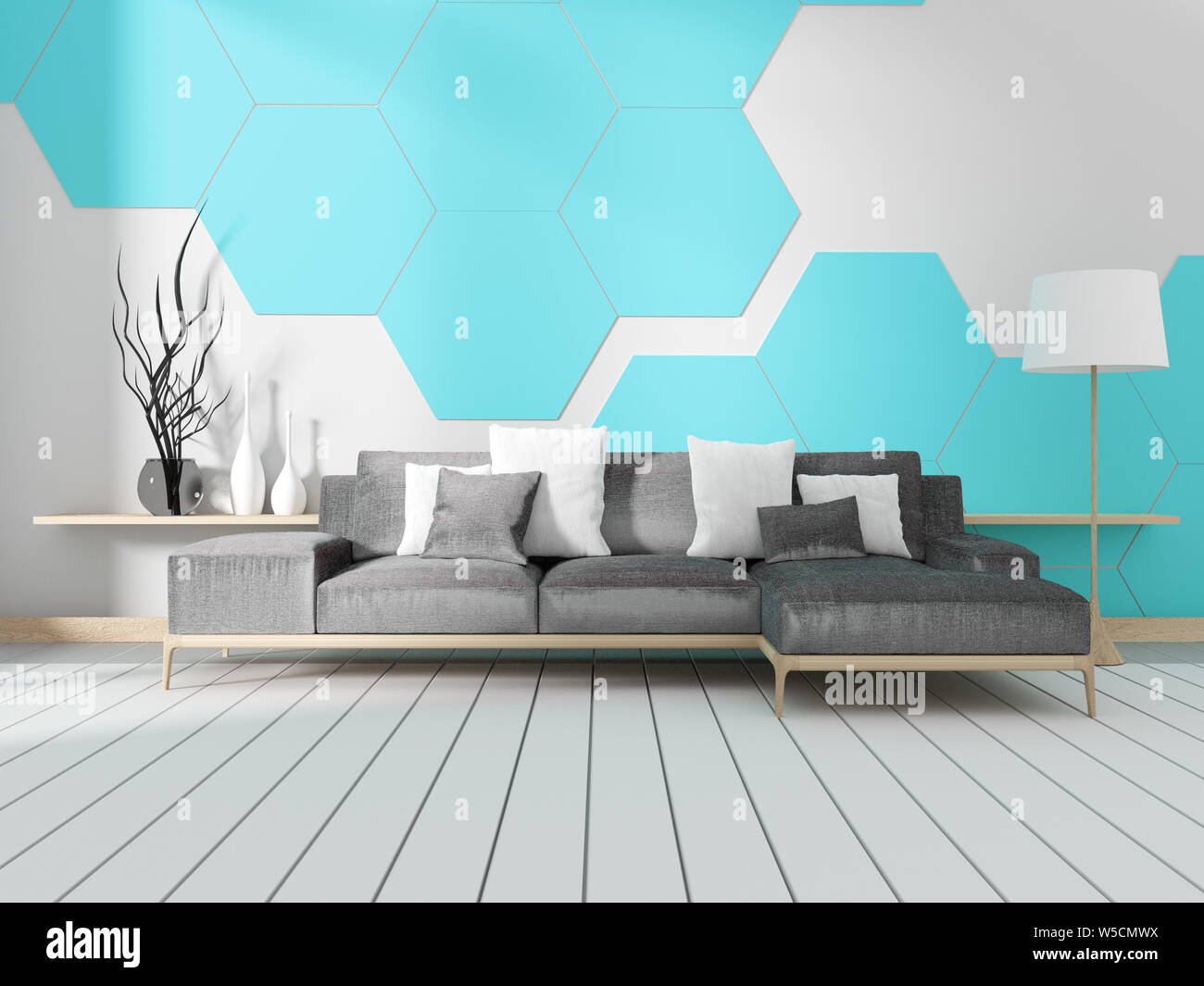 Hexagonal room hi-res stock photography and images - Alamy