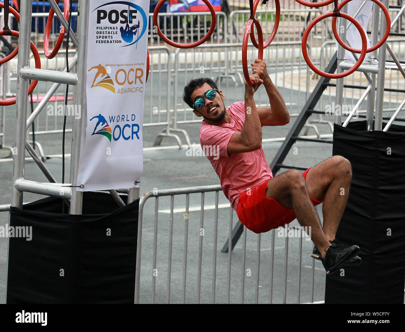 Manila, Philippines. 28th July, 2019. A contestant participates in the ...