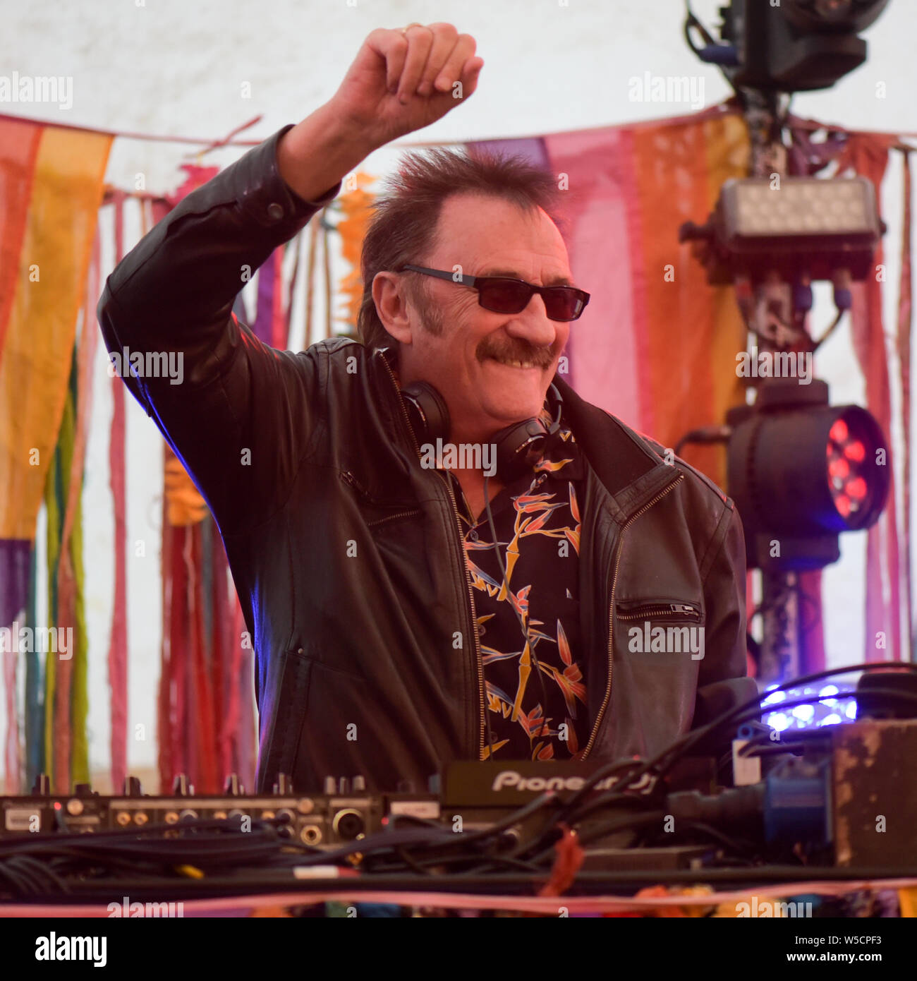 Paul Chuckle - Chuckle Brothers - Camp Bestival 2019 DJ Set Stock Photo ...