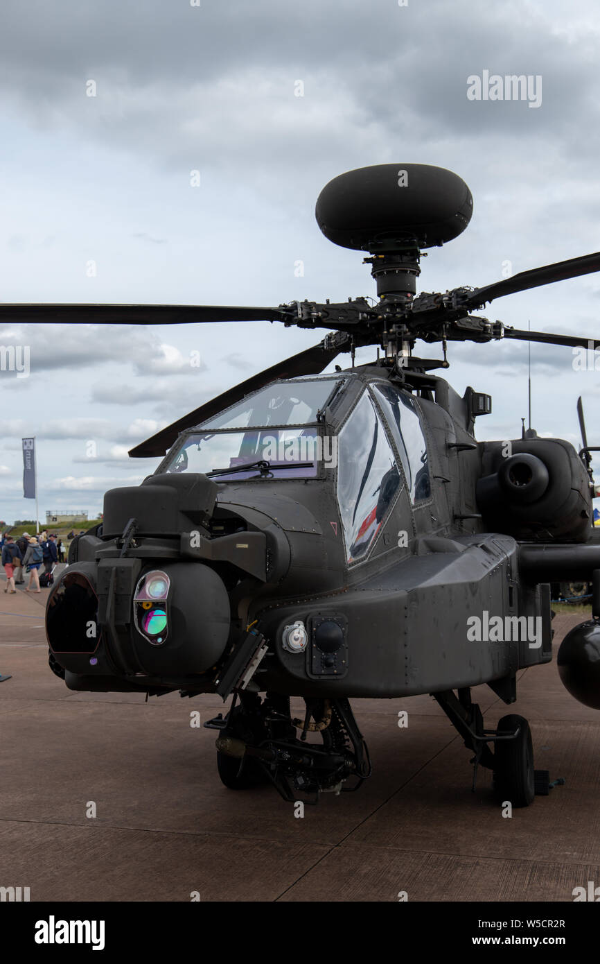 Boeing AH-64D Apache Longbow on static display at the RIAT at RAF ...