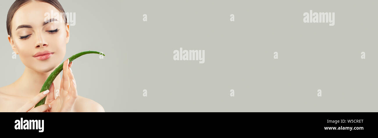 Aloe vera girl hi-res stock photography and images - Alamy