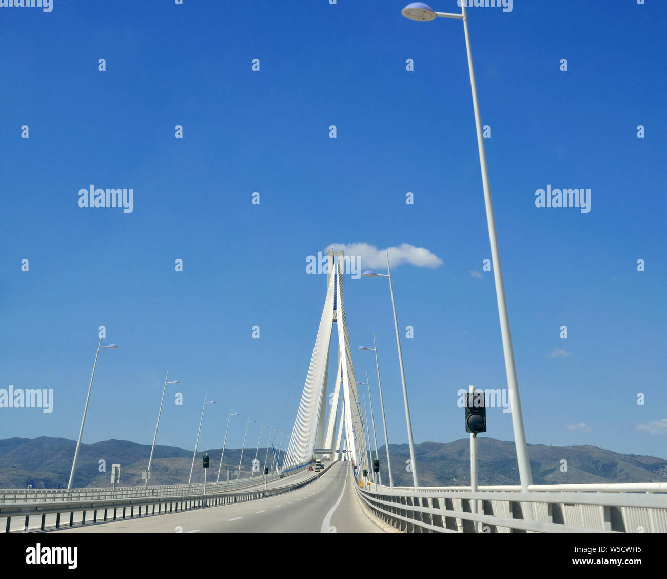 Rio antirio bridge hi-res stock photography and images - Alamy