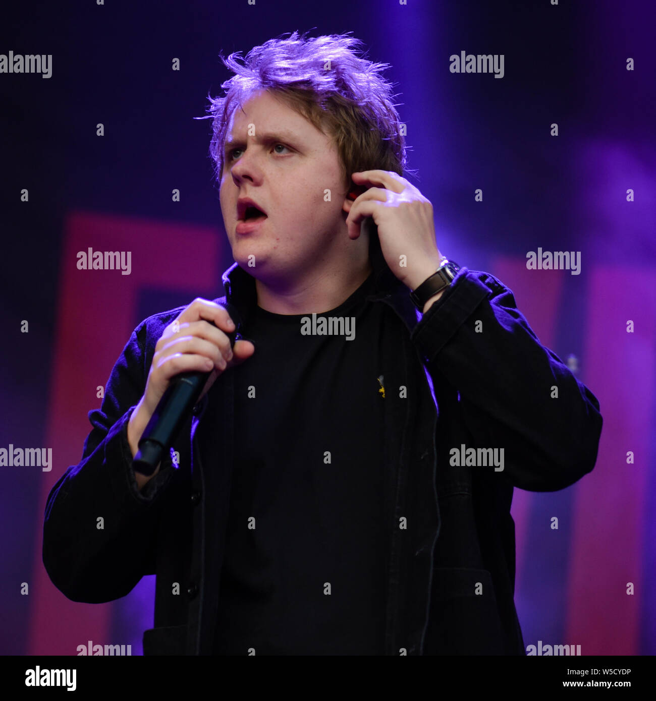 Lewis Capaldi - Camp Bestival 2019 Stock Photo - Alamy