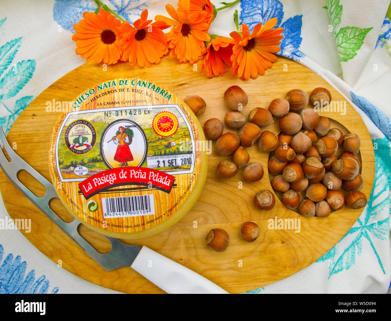 Queso de Nata, Cantabria Stock Photo - Alamy