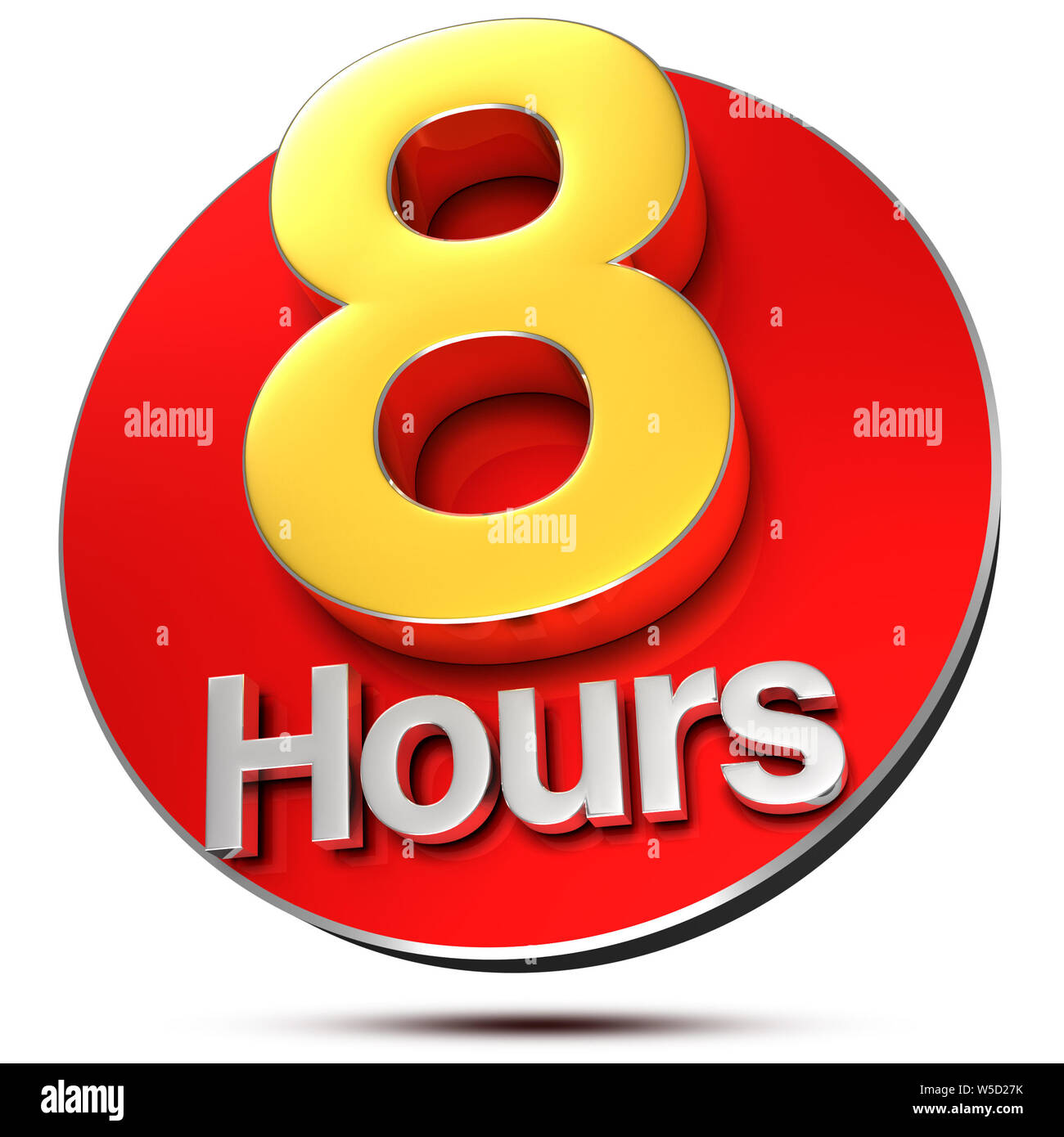 8 hours 3d hi-res stock photography and images - Alamy