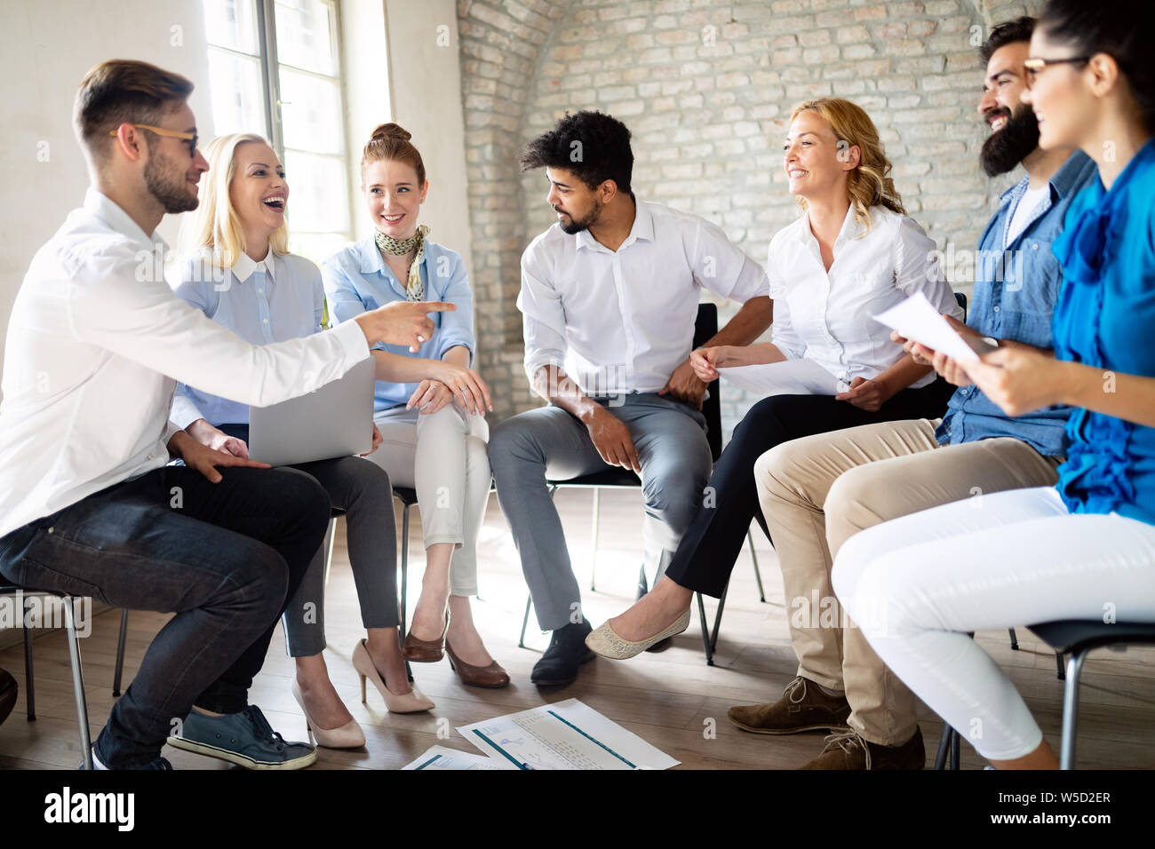 Business People Success Collaboration Teamwork Union Concept Stock ...