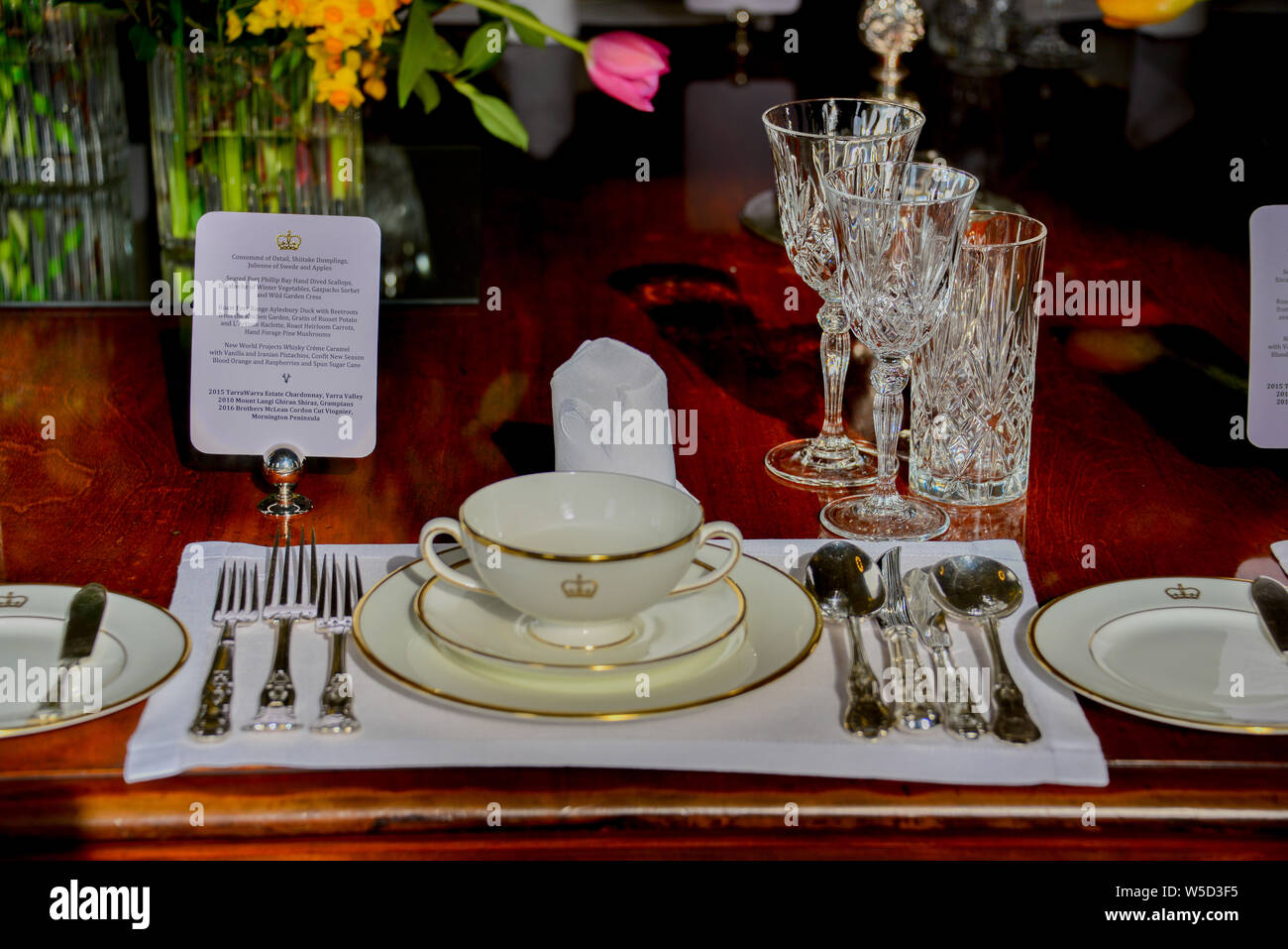 Government House, State Dining Room, Melbourne Victoria, Australia ...