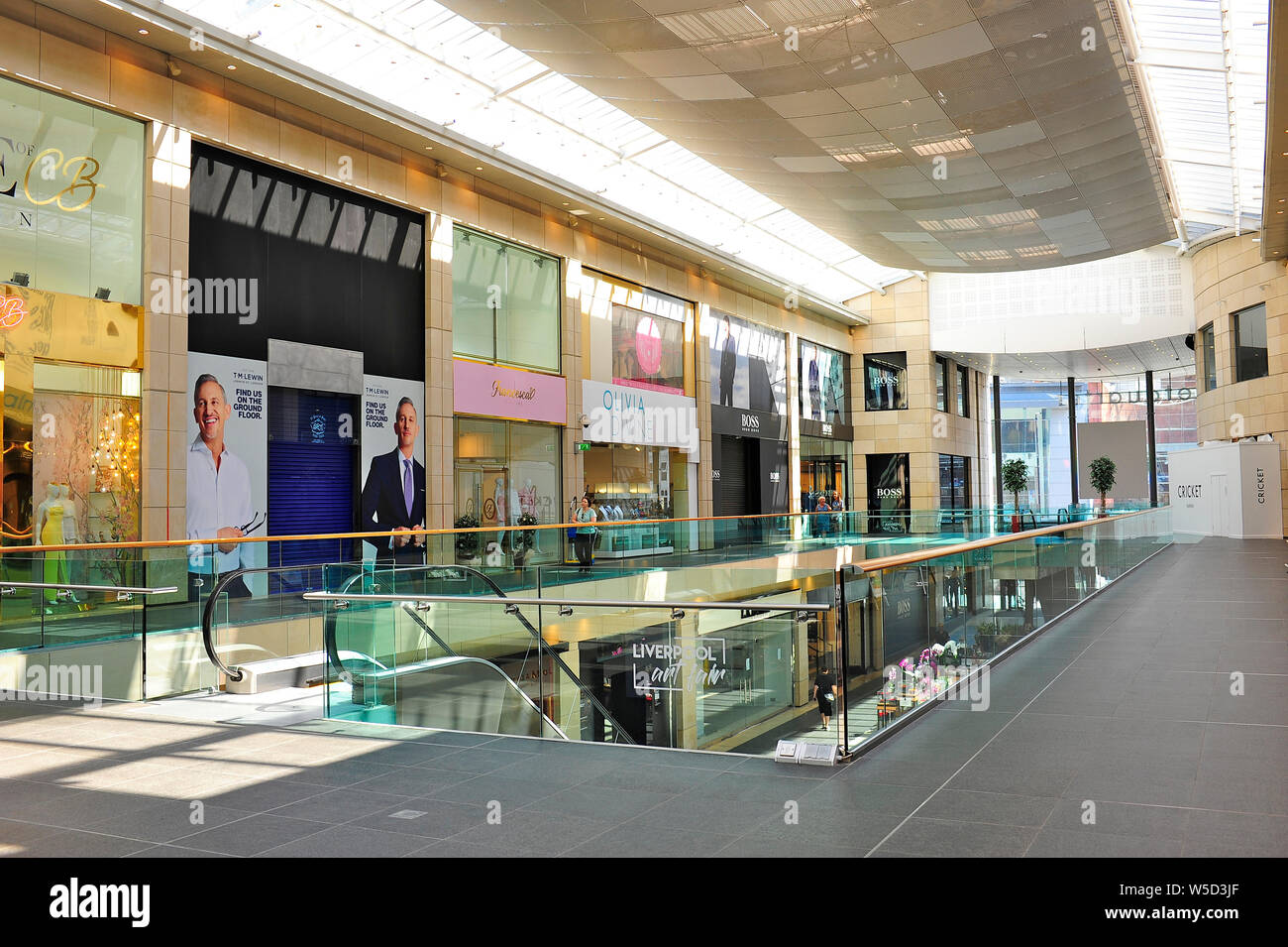 Interior of the Metquarter building on Victoria Street,Liverpool Stock ...