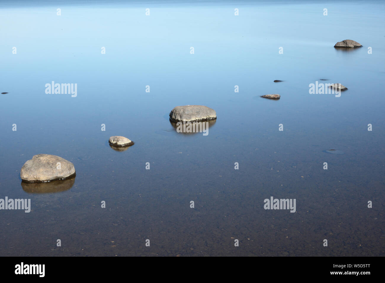 Submerged stones hi-res stock photography and images - Alamy