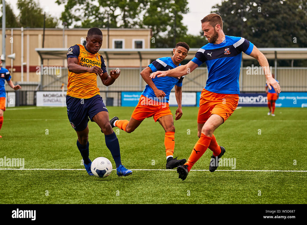 Slough Town FC vs Hartley Wintney at Arbour Park, Slough, Berkshire ...