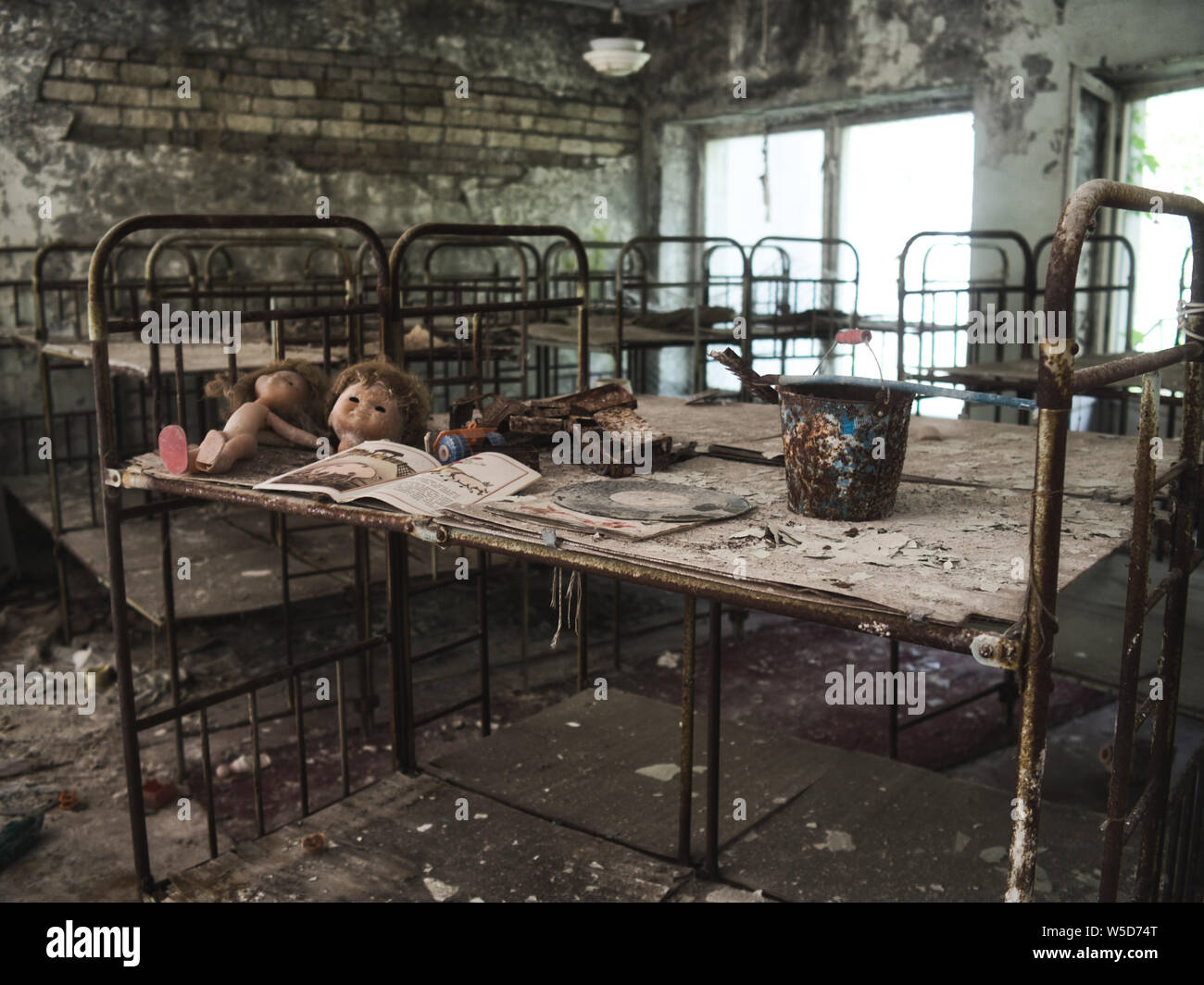 Childrens Bedroom In Chernobyl Stock Photo - Alamy