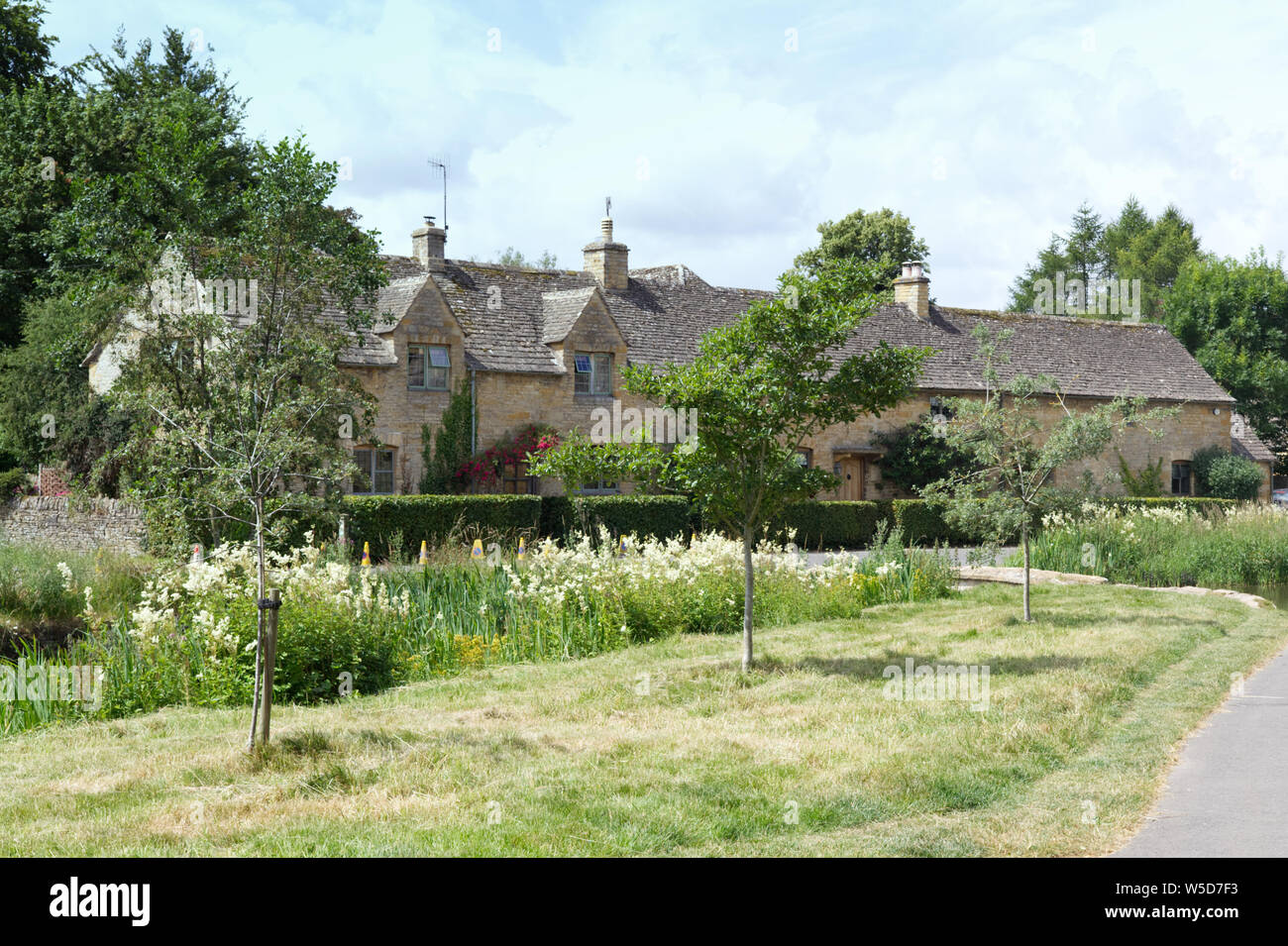 The Village of Lower slaughter, cotswolds Stock Photo - Alamy