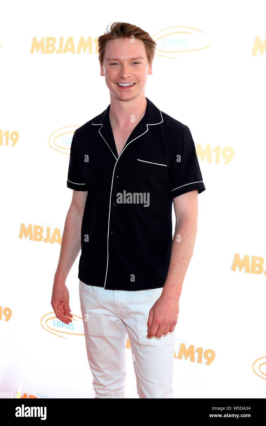 Calum Worthy at arrivals for Third Annual Michael B. Jordan and Lupus ...