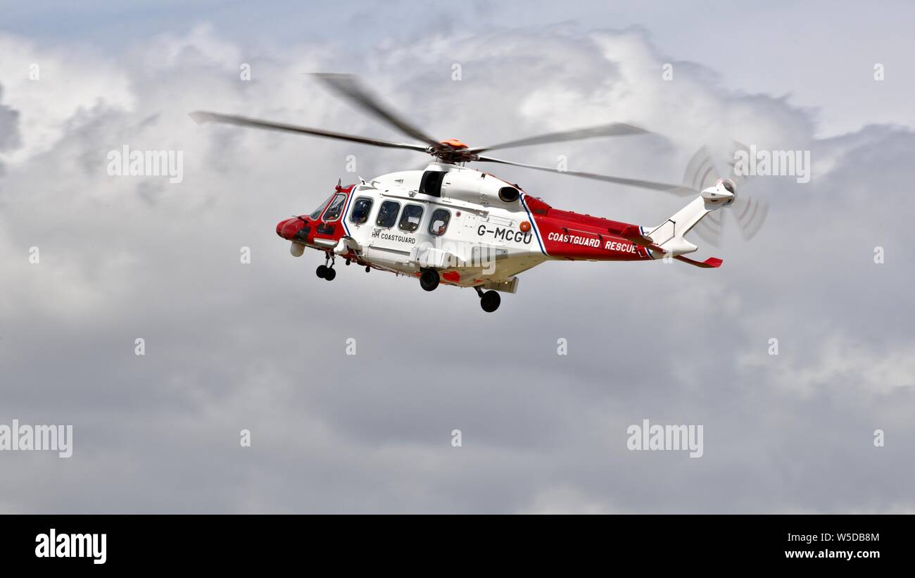 Agustawestland aw189 helicopter g mcgw of the uk coastguard hi-res ...
