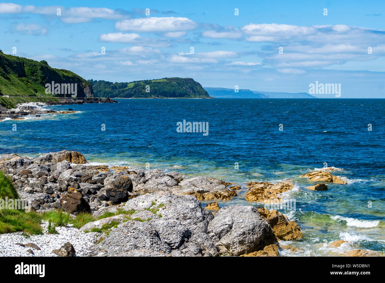 The coast of Northern Ireland Stock Photo - Alamy