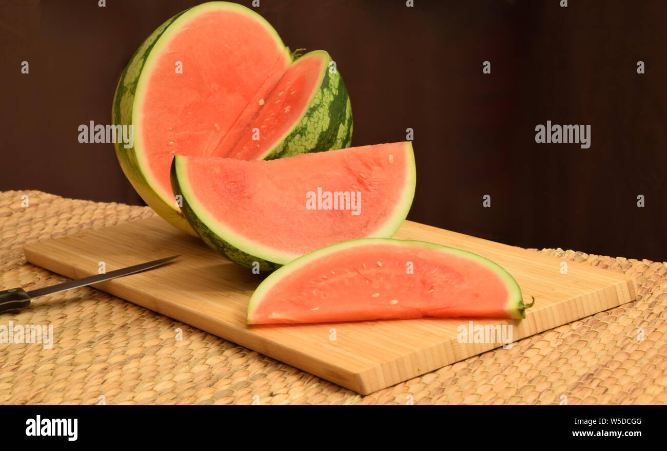 Fresh juicy watermelon - perfect for a hot summerday Stock Photo - Alamy