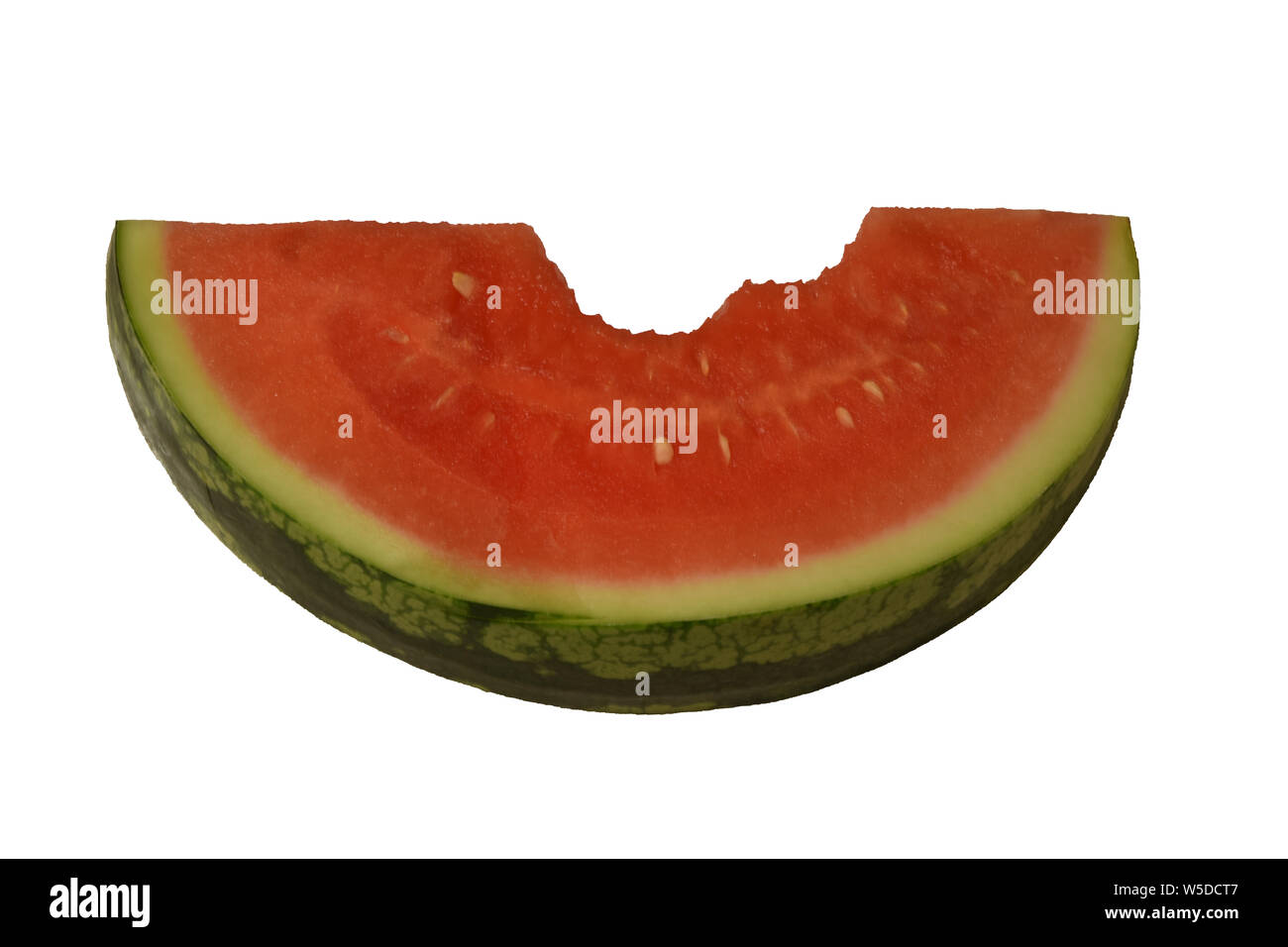 Fresh juicy watermelon - on white background Stock Photo - Alamy
