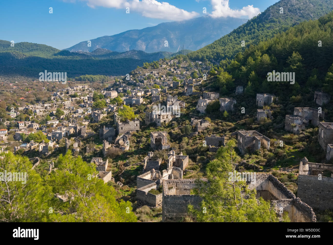 The abandoned Greek Village of Kayakoy, Turkey Stock Photo - Alamy