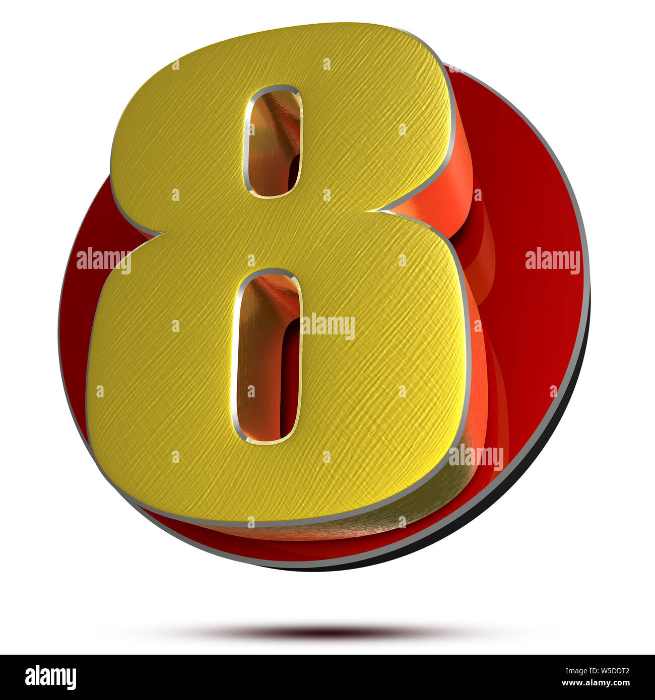 Number 8 prize Cut Out Stock Images & Pictures - Alamy