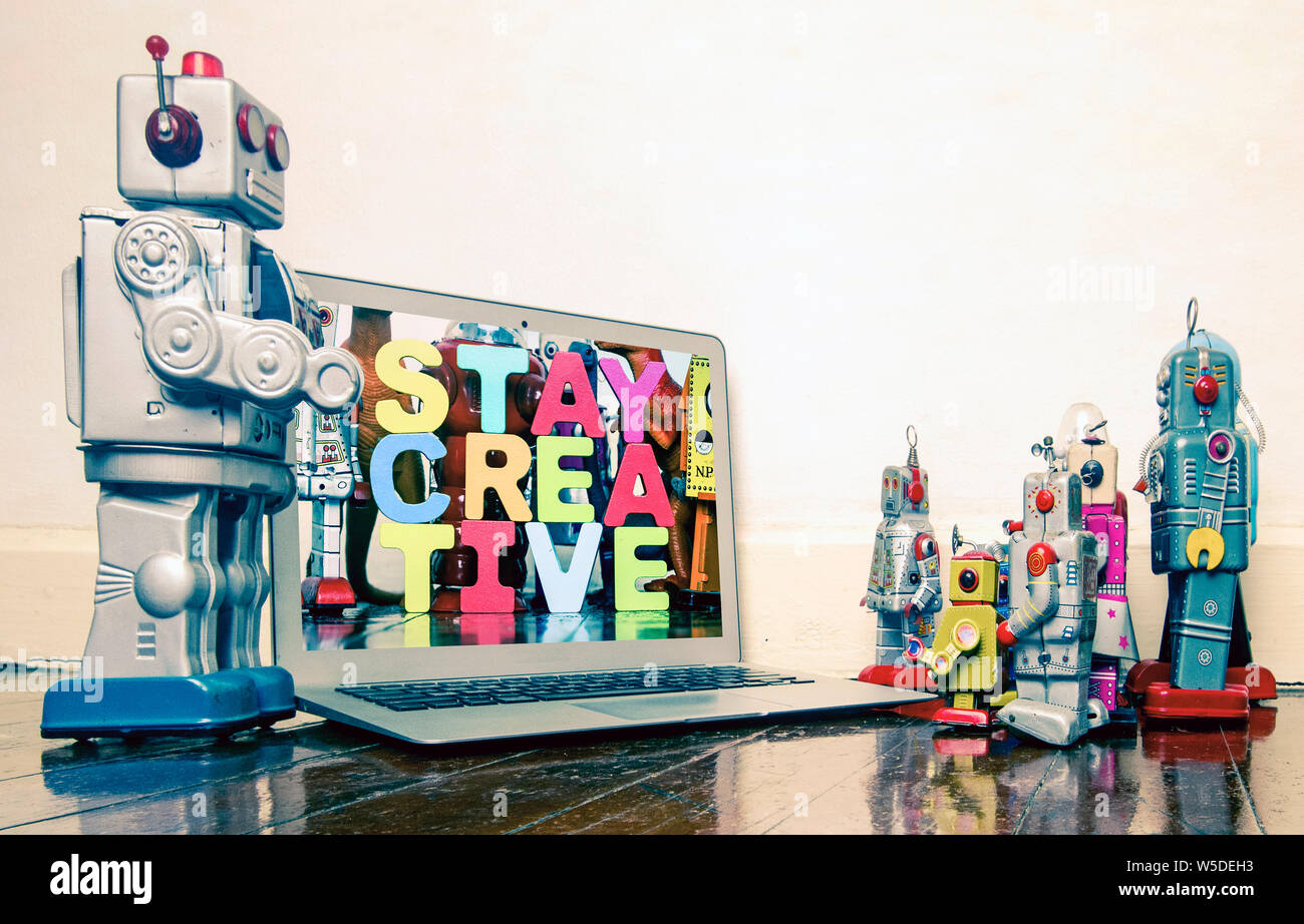 Kindergarten class robot hi-res stock photography and images - Alamy