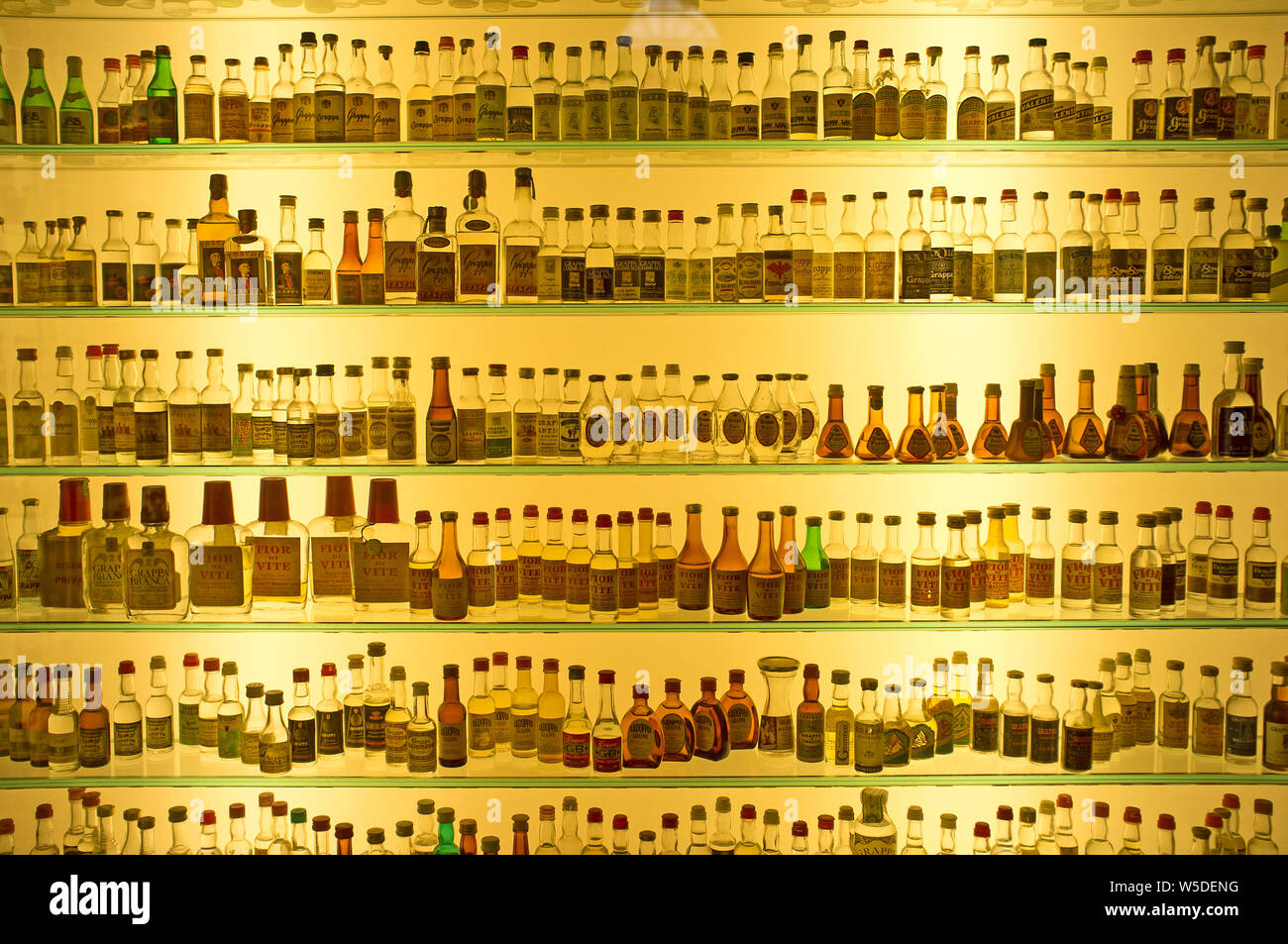 Grappa bottles hi-res stock photography and images - Alamy